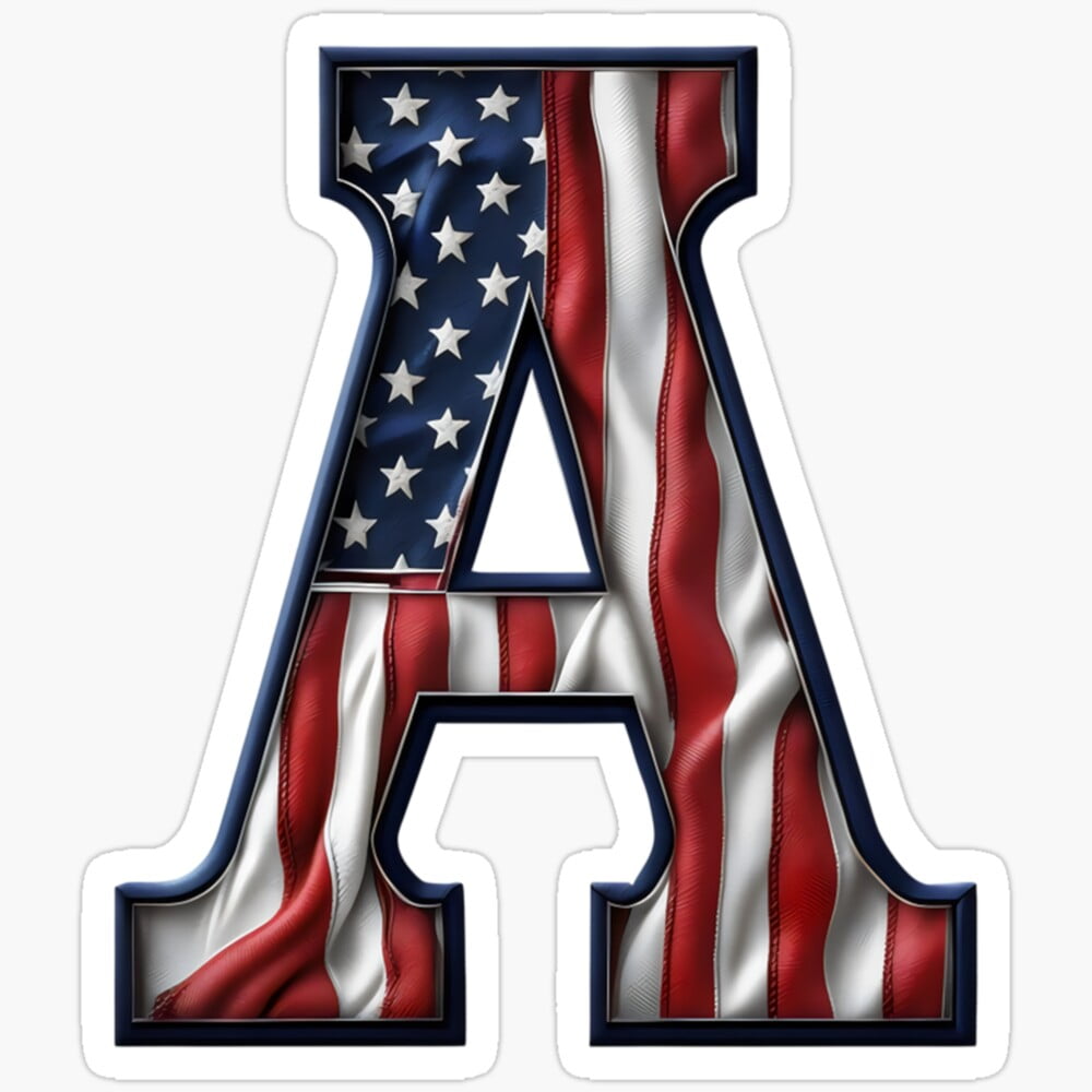 DOPASTICKER America'S Flag. Sticker Fourth Of July Sticker, Memorial ...