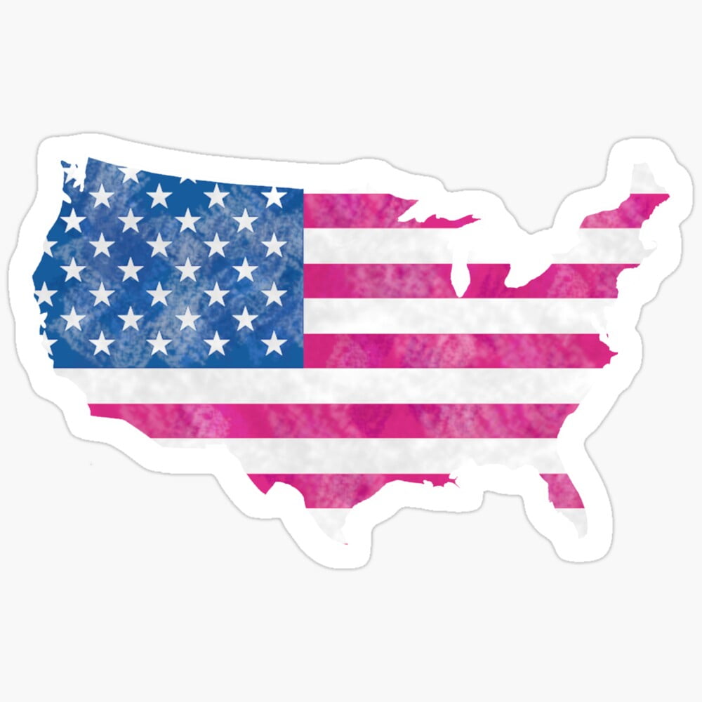 DOPASTICKER America Sticker Fourth Of July Sticker, Memorial Day ...