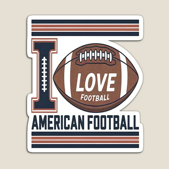 DOPASTICKER My American Football - Just Do American Football - Inspired ...