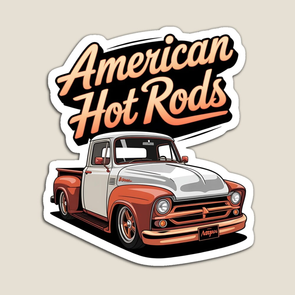 DOPASTICKER American Hot Rods - Garage Life - Street Rods - Classic ...