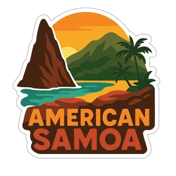 DOPASTICKER American Samoa National Park Decal Sticker - Us National ...