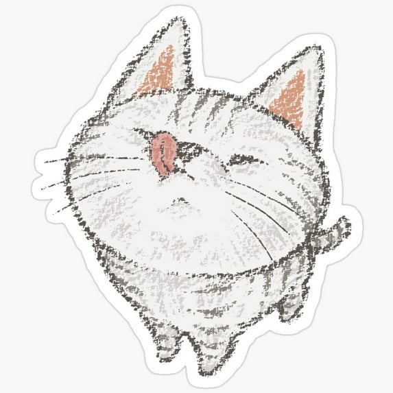 DOPASTICKER American Short Hair Stick Out Tongue Gift You - Phone ...