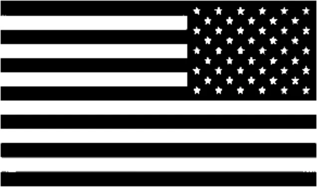 DOPASTICKER American Subdued Flag Sticker Left Hard Hat Sticker Phone ...
