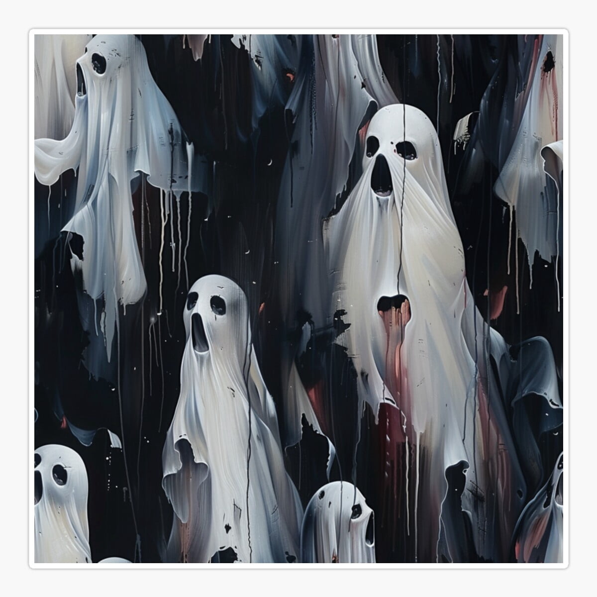 DOPASTICKER An Academic Study Of Ghosts Sticker, Phone Sticker Car ...