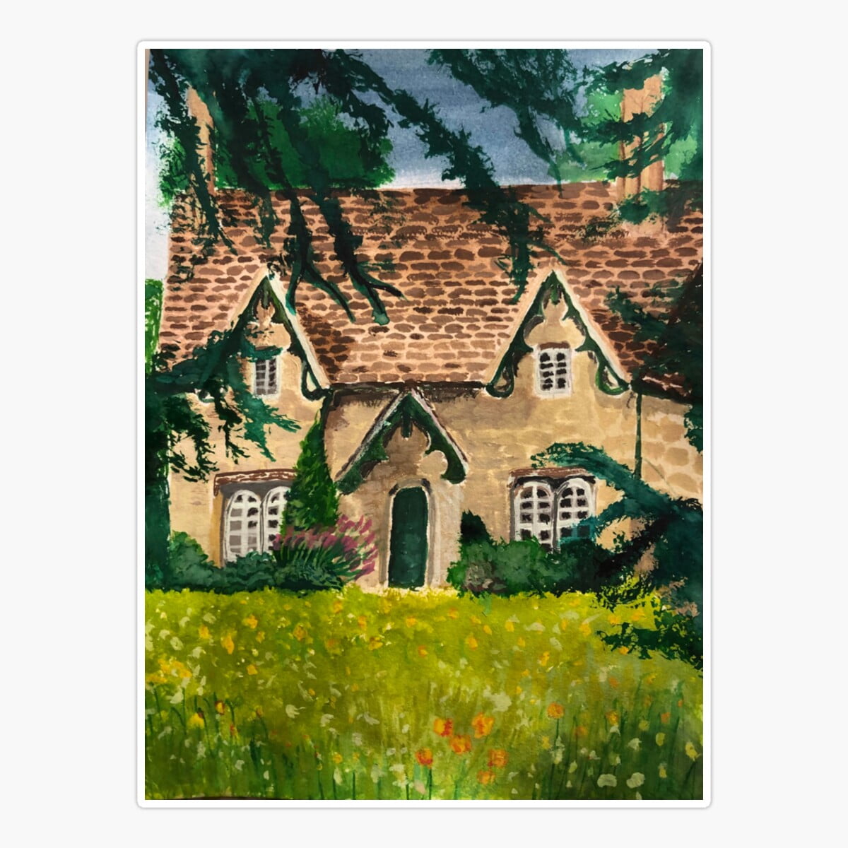 DOPASTICKER Anatomy Of A Black Lab Sticker, Phone Sticker Car Stickers ...