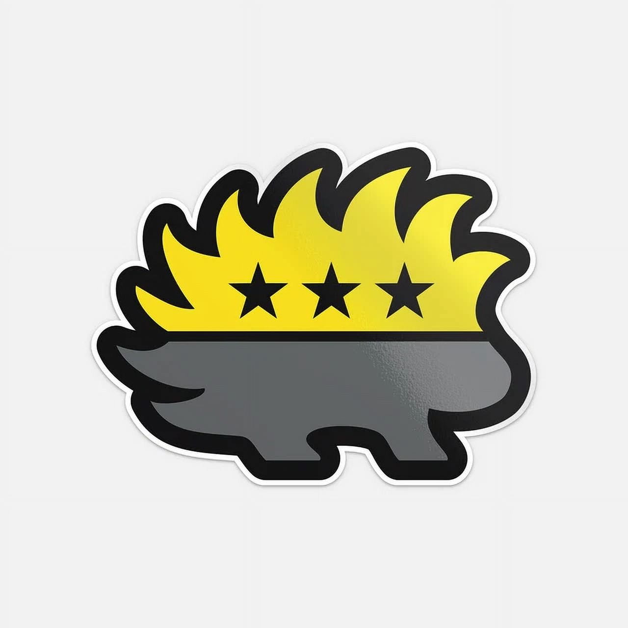 DOPASTICKER Ancap Libertarian Porcupine Sticker Decal Phone Decal Water ...