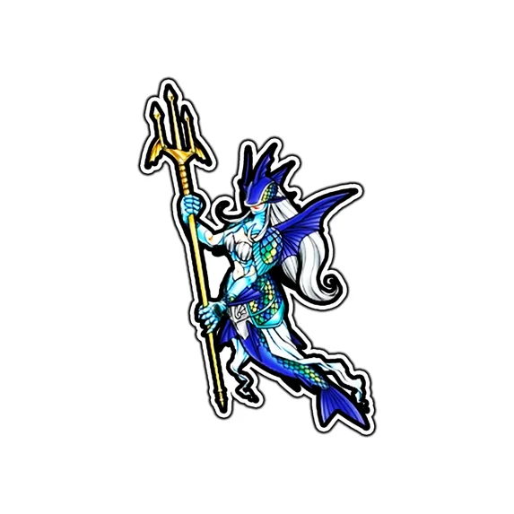 DOPASTICKER Ancient Mermaimon Sticker Decal Phone Decal Water Bottle ...