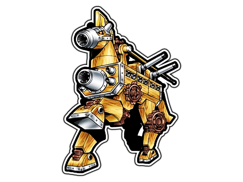 DOPASTICKER Ancient Troiamon Sticker Decal Phone Decal Water Bottle ...