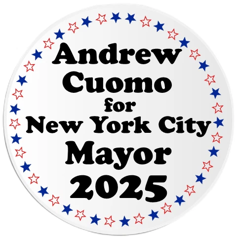 DOPASTICKER Andrew Cuomo For New York City Mayor 2025 Phone Decal Water ...