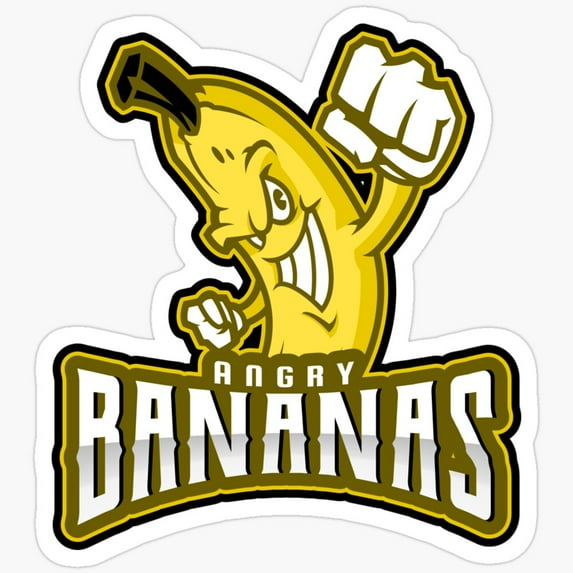 DOPASTICKER Angry Bananas Perfect Sticker Gift Everyone Phone Decal ...