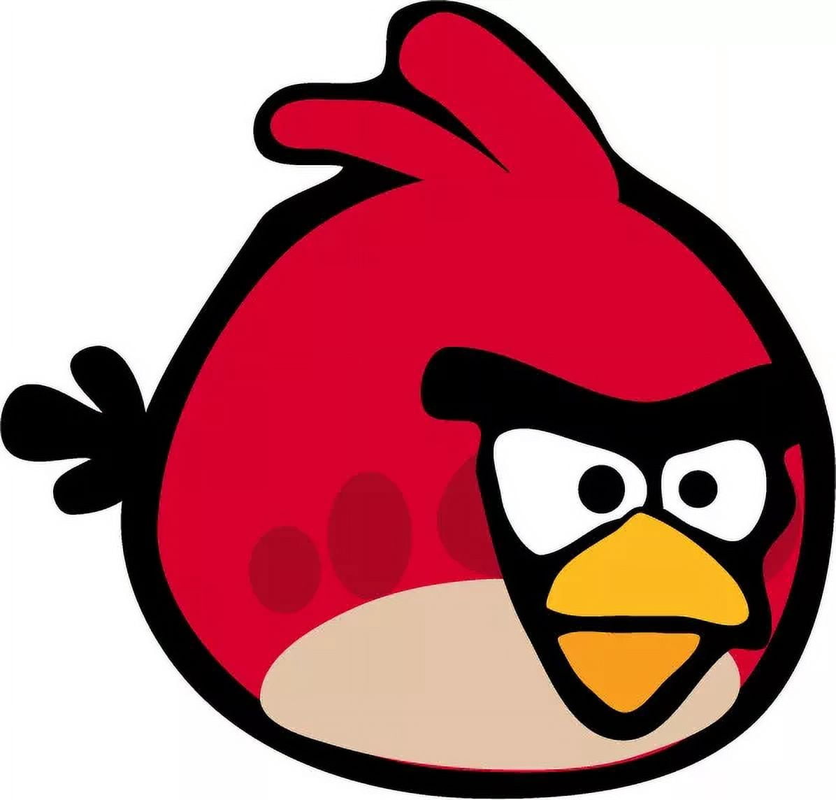 DOPASTICKER Angry Bird Red Decal Usa Made Truck Vehicle Window Wall Car ...