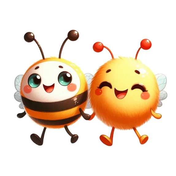 DOPASTICKER Animal Friendship Stickers - Best Friends Designs Phone ...