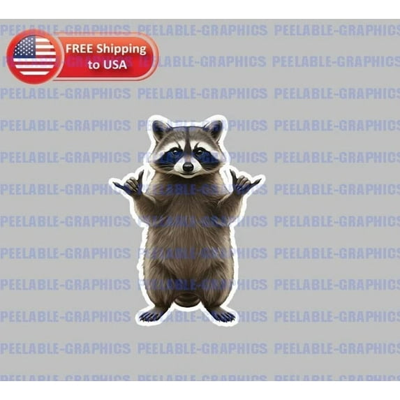 DOPASTICKER Animal Hang Loose Sticker Phone Sticker, Latop Sticker ...