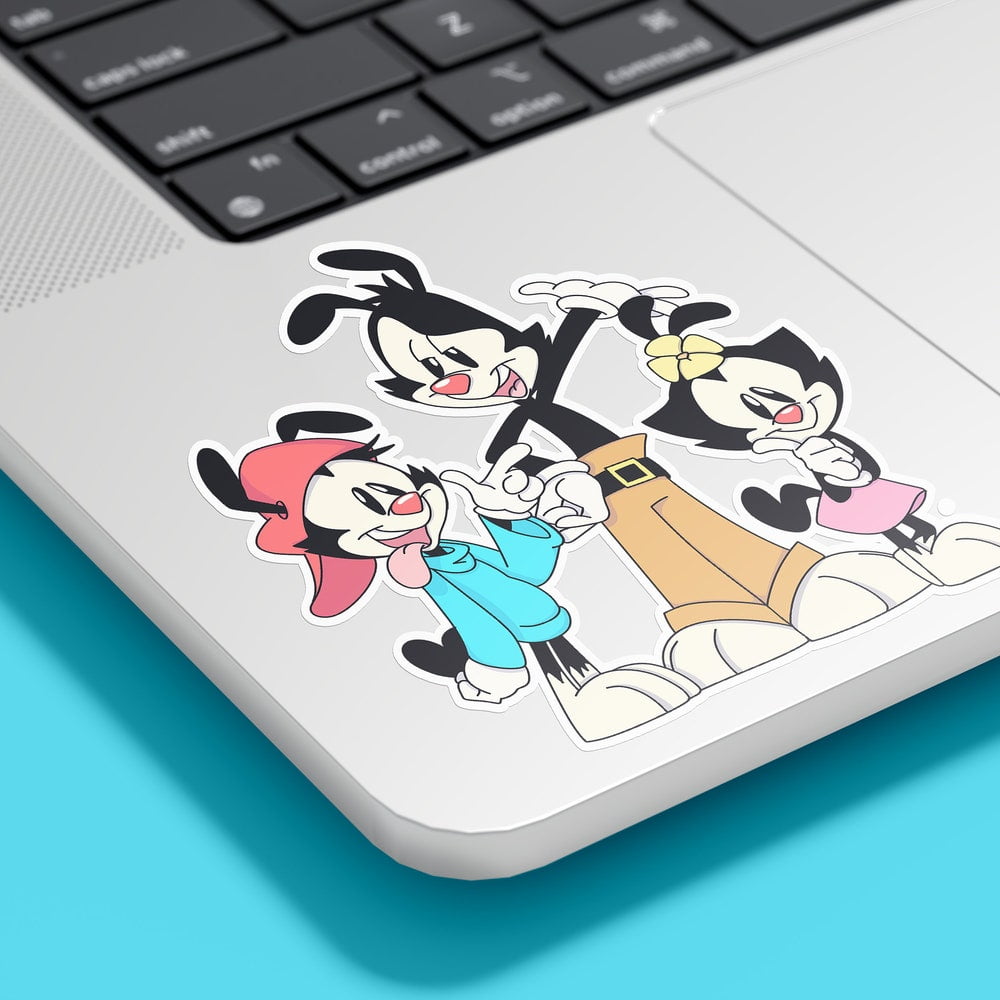 DOPASTICKER Animaniacs Sticker, Yakko, Wakko, And Dot Decal, 90S Laptop ...