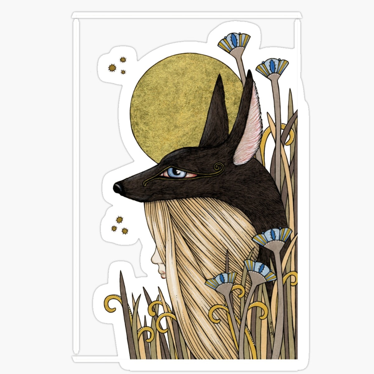 DOPASTICKER Anubis Sticker Birthday Gifts - Decorative Laptop, Phone ...