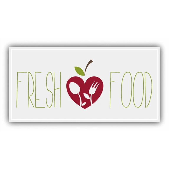 DOPASTICKER Apple Fresh Food Sticker Decal Phone Decal Water Bottle ...