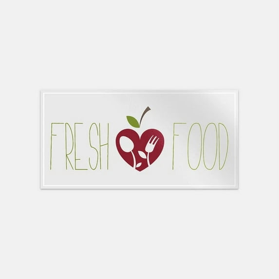 DOPASTICKER Apple Fresh Food Sticker Decal Phone Decal Water Bottle ...