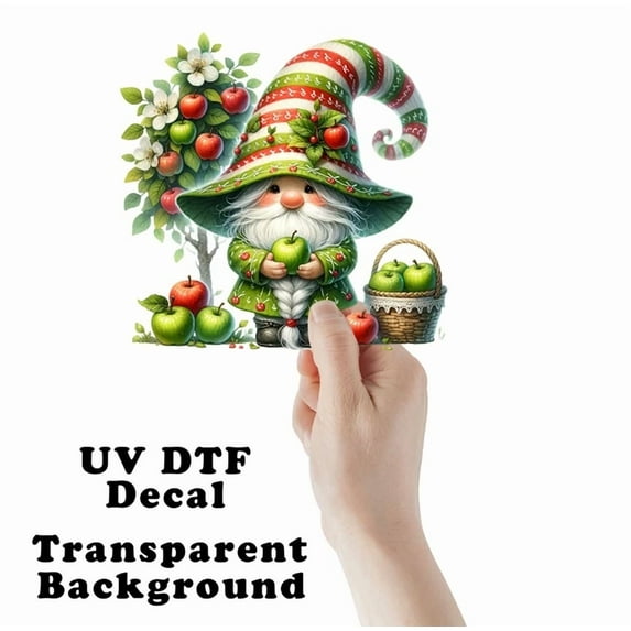 DOPASTICKER Apple Tree Gnome Sticker - Design Preview Only Decorative ...