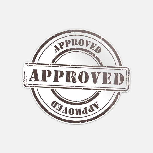 DOPASTICKER Approved Grunge Sticker Decal Phone Decal Water Bottle ...