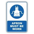 DOPASTICKER Apron Must Be Worn Mandatory Sign Car Bumper Sticker Gift ...
