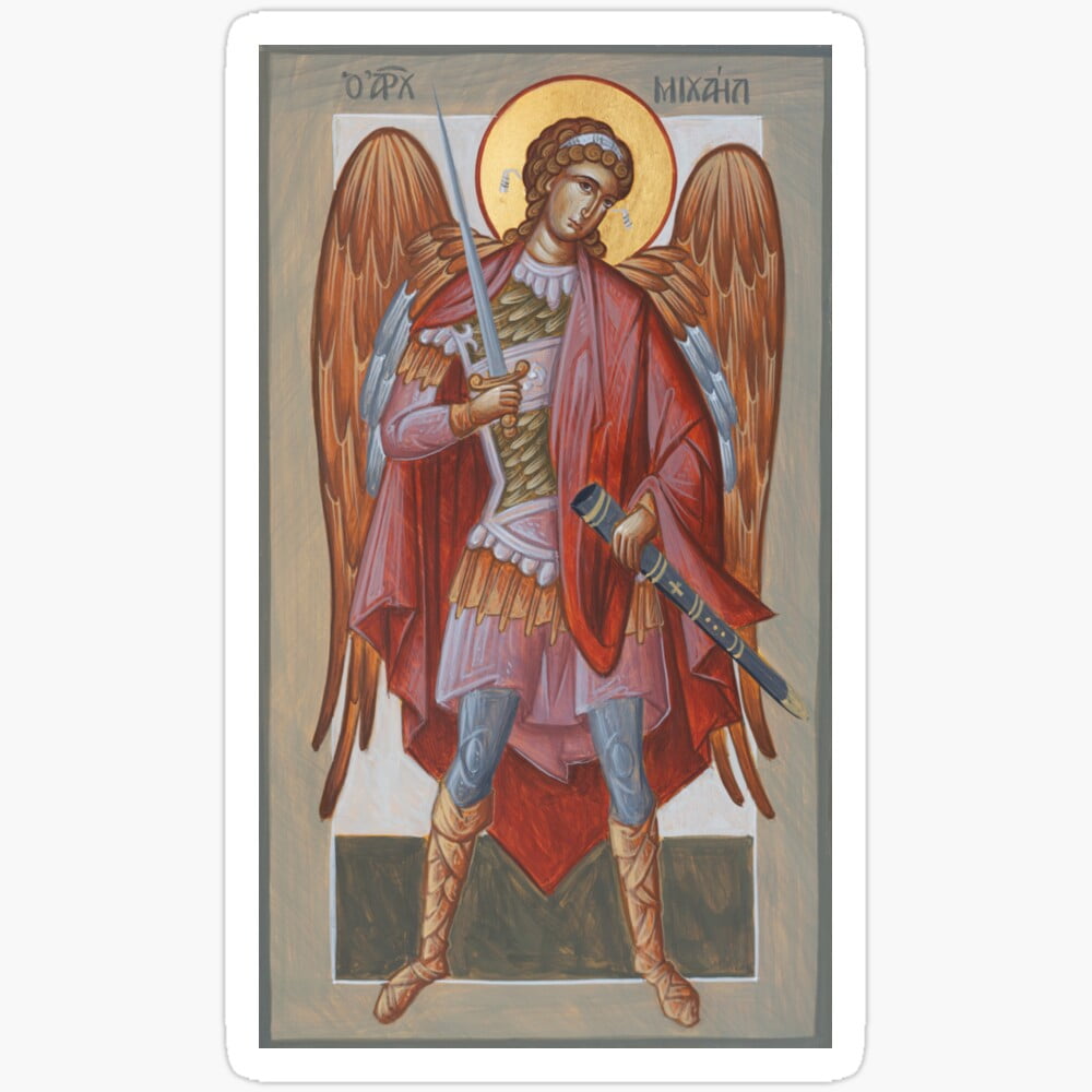 DOPASTICKER Archangel Michael - Perfect Birthday Gift Everyone Phone ...