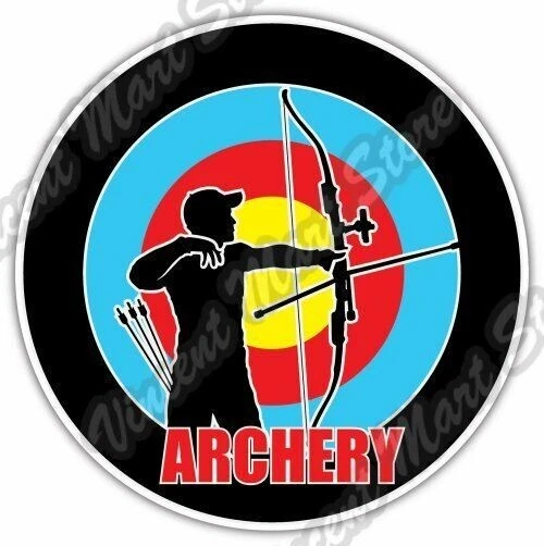 DOPASTICKER Archery Archer Target Bow Aim Arrow Car Window Sticker ...