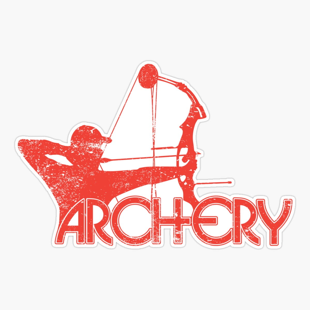 DOPASTICKER Archery Sticker Hunter Sticker, Phone Sticker Car Stickers ...