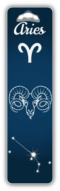 DOPASTICKER Aries Zodiac Sign Car Sticker Decal Phone Decal Water ...