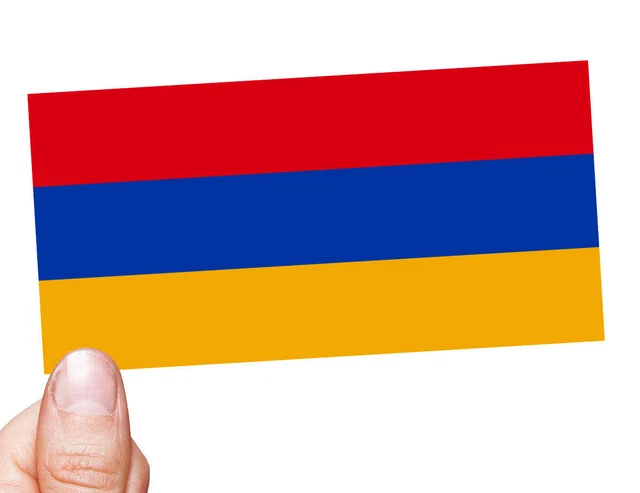 DOPASTICKER Armenia Flag Sticker Decal Phone Decal Water Bottle ...