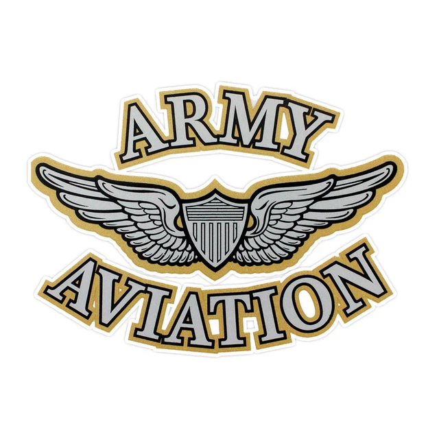 DOPASTICKER Army Aviation Clear Sticker Military Soldier Decal Phone ...