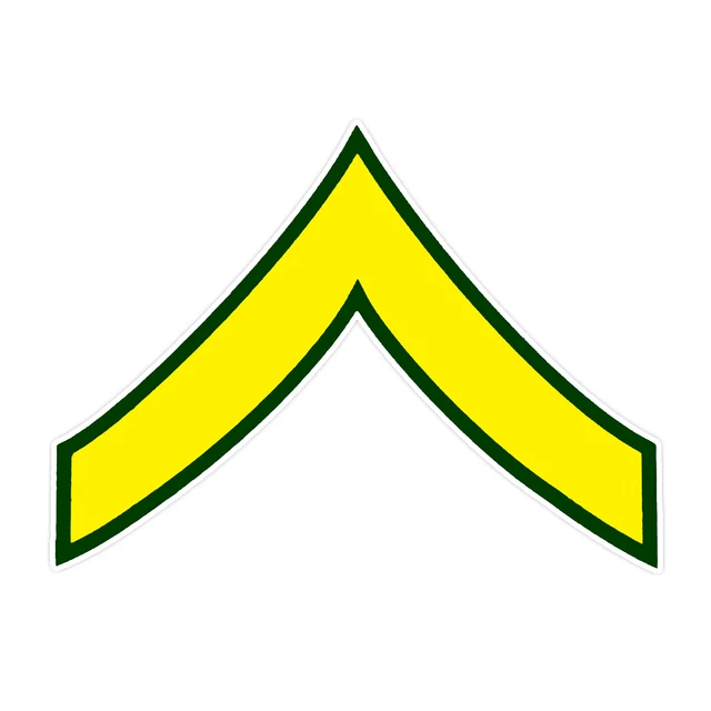 DOPASTICKER Army Enlisted Rank Sticker Military Soldier Decal Phone ...