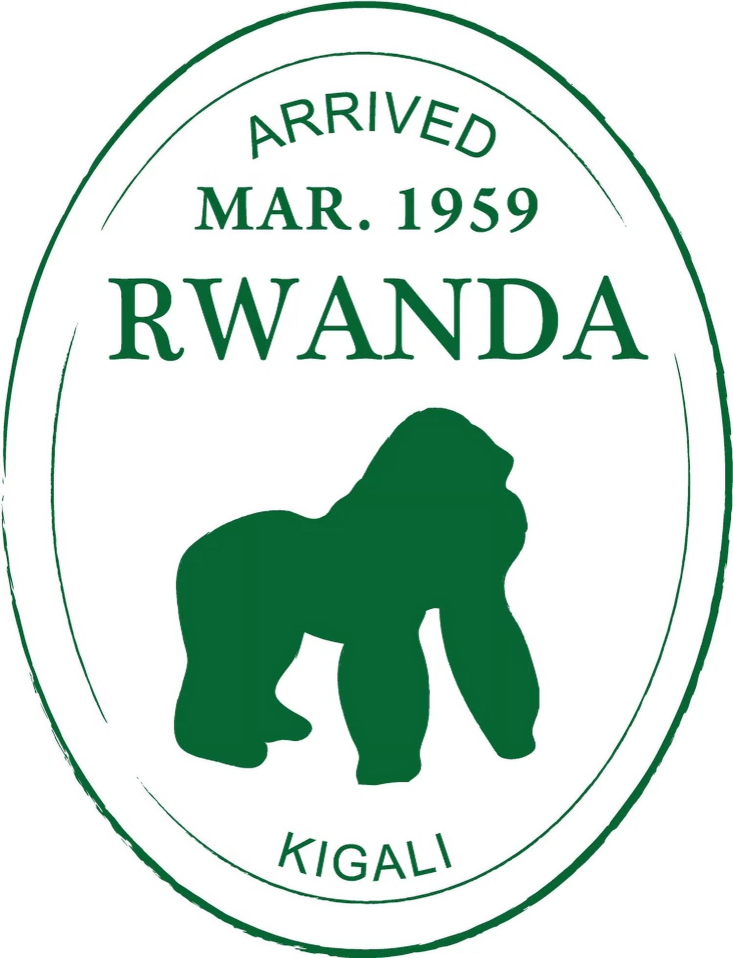 DOPASTICKER Arrived Rwanda Oval Car Bumper Sticker Decal Waterproof ...