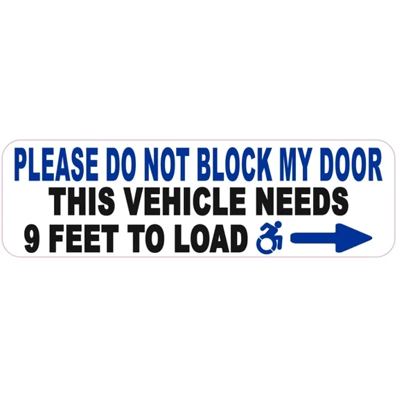 DOPASTICKER Arrow Vehicle Needs 9 Feet To Load Sticker Phone Sticker ...