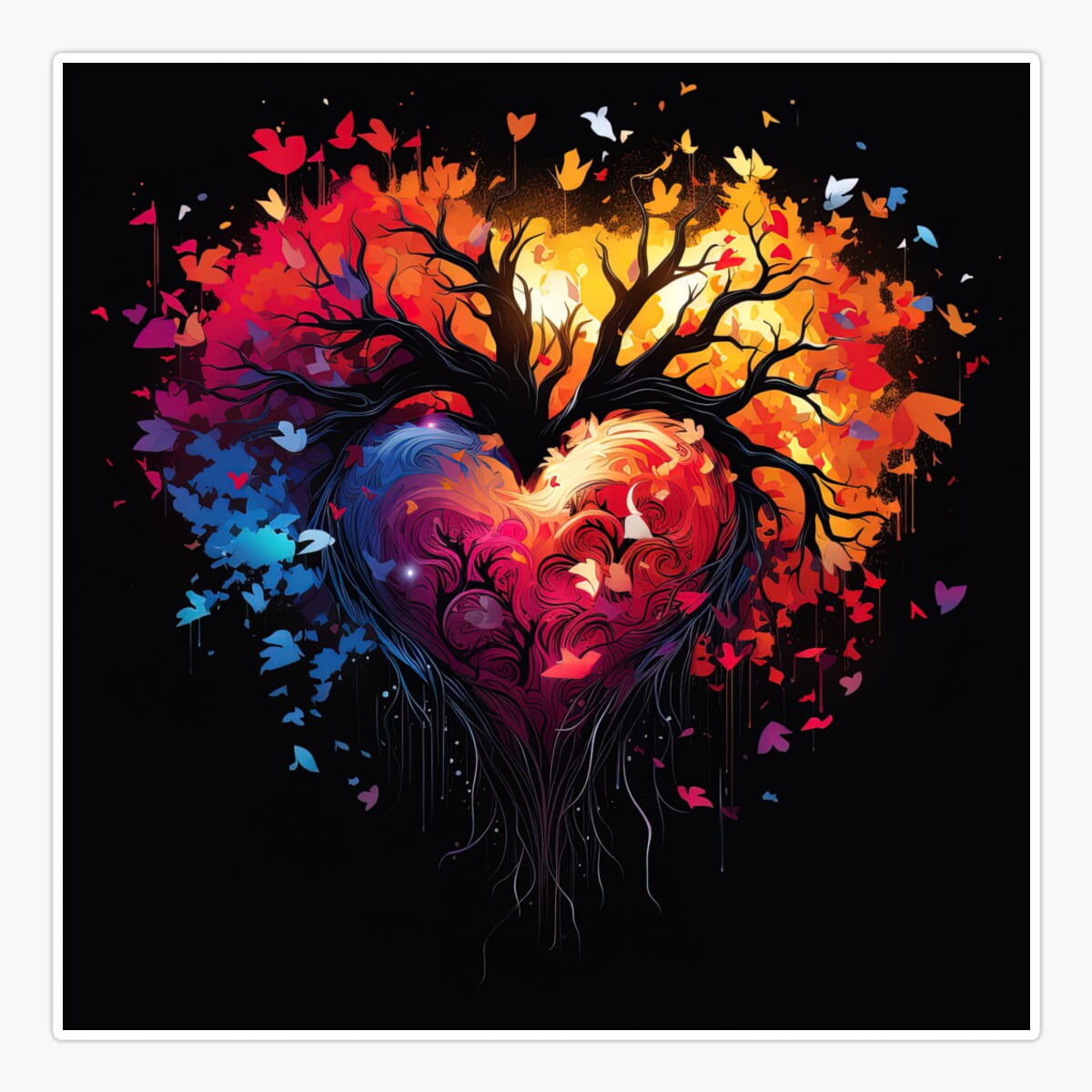 DOPASTICKER Art That Touches The Hearts Of Millions Sticker, Phone ...