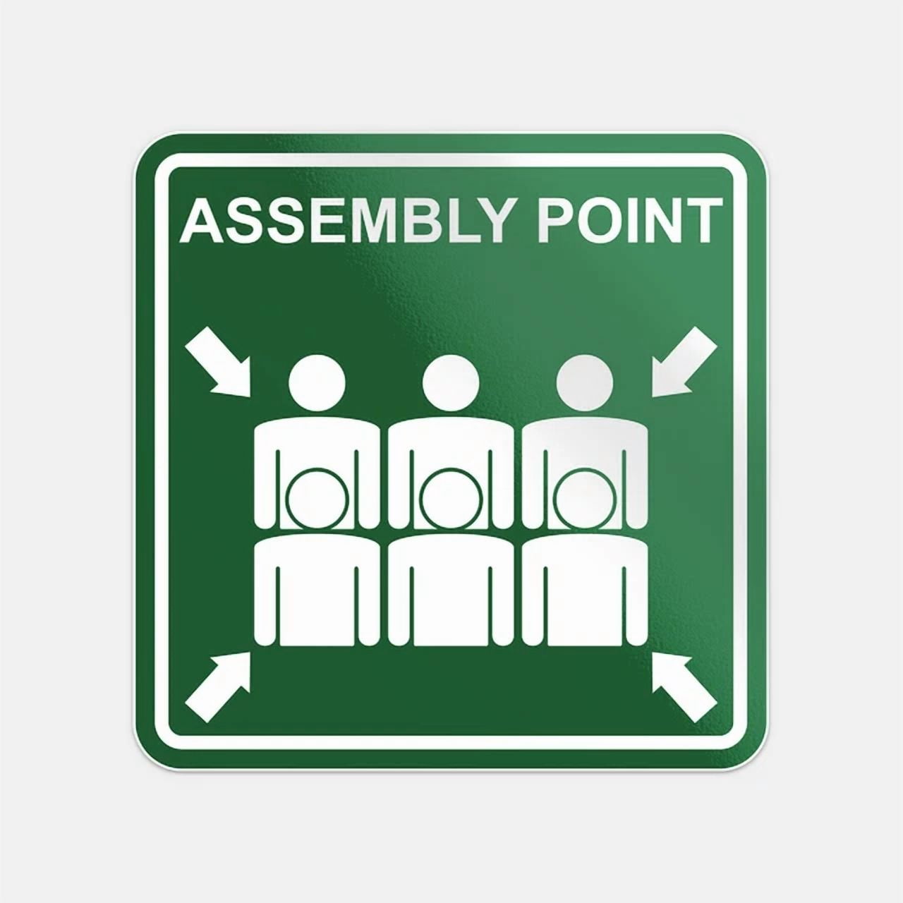 DOPASTICKER Assembly Point Sticker Decal Phone Decal Water Bottle ...