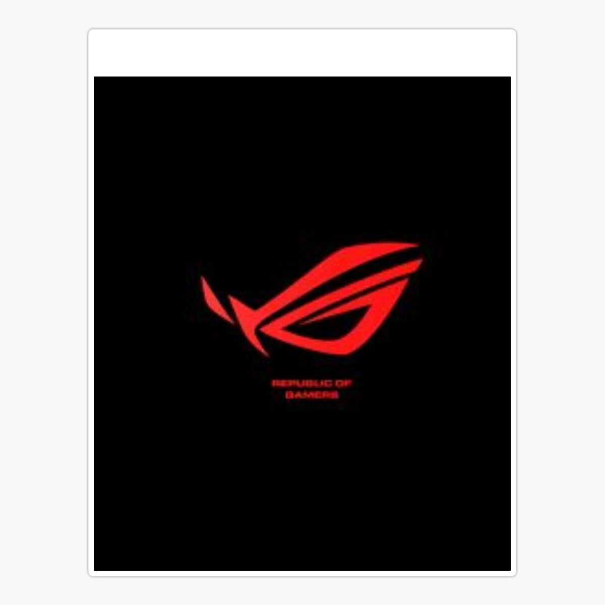 DOPASTICKER Asus Sticker, Phone Sticker Water Bottle Sticker Car ...