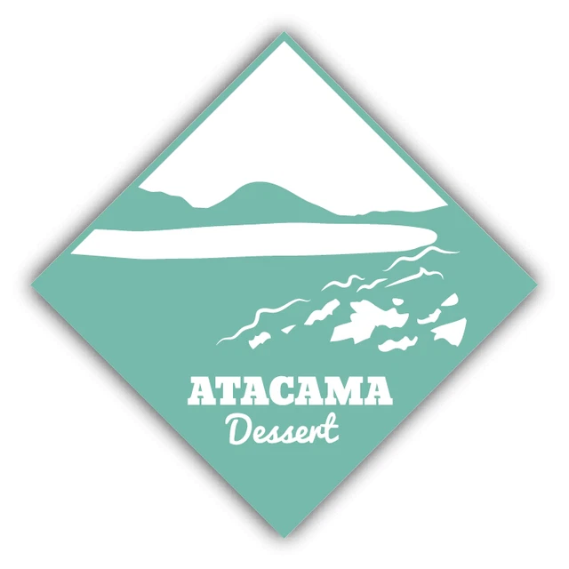 DOPASTICKER Atacama Desert South America Travel Sticker Decal Phone ...