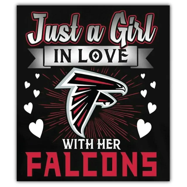 DOPASTICKER Atlanta Falcons In Love Sticker Decal Phone Decal Water ...