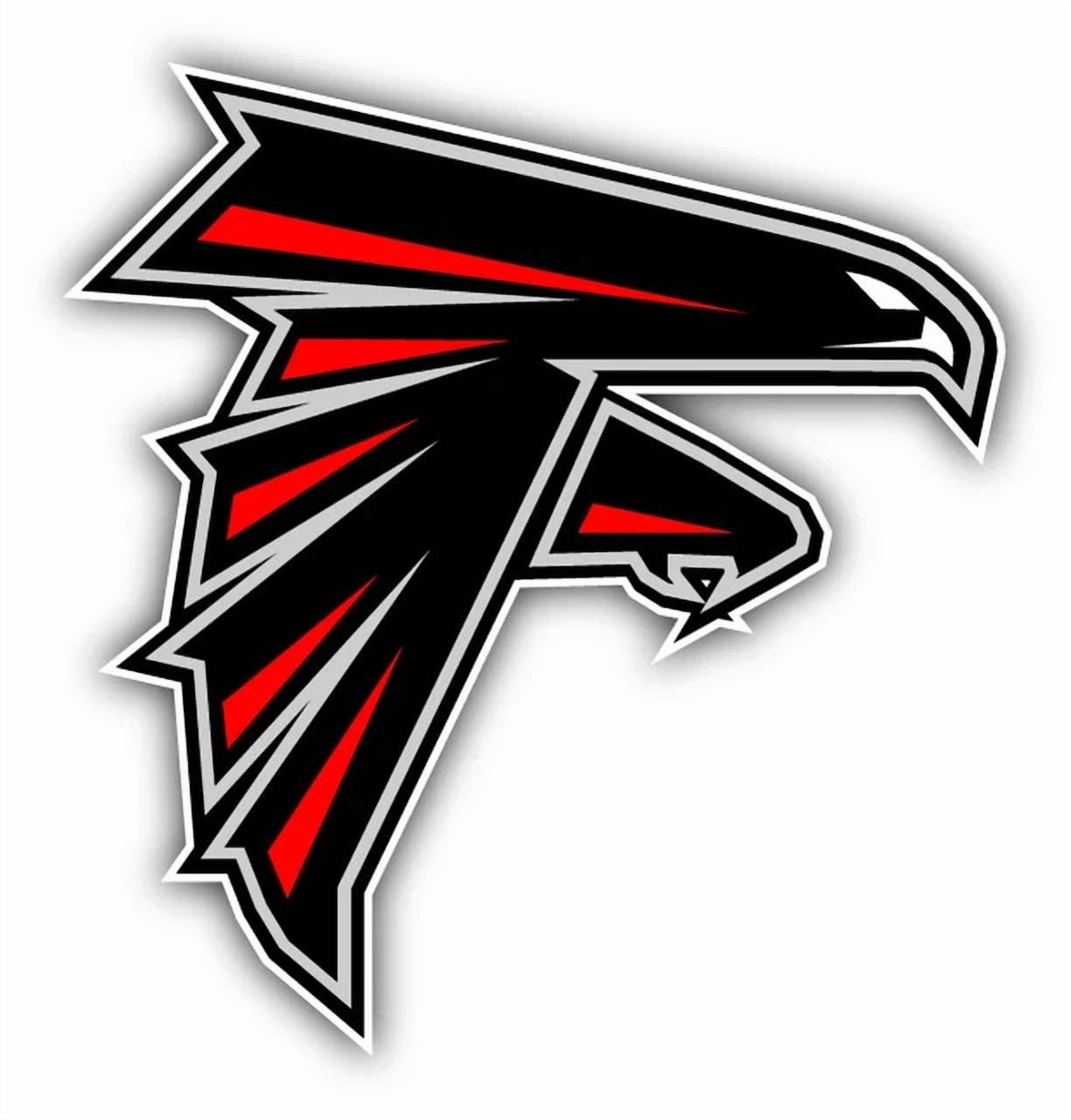 DOPASTICKER Atlanta Falcons Logo Sport Car Sticker Phone Water Bottle ...