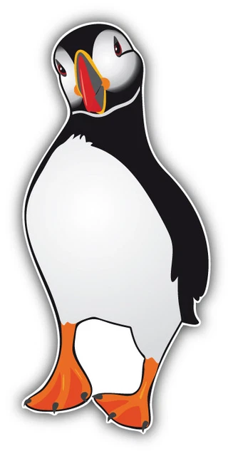 DOPASTICKER Atlantic Puffin Sticker Decal Phone Decal Water Bottle ...