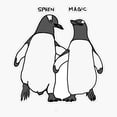 DOPASTICKER Atypical Sphen And Magic Penguin Sticker, Phone Sticker Car ...