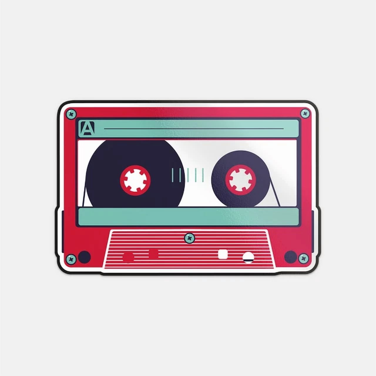 DOPASTICKER Audio Cassette Punk Fashion Sticker Decal Phone Decal Water ...