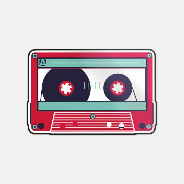 DOPASTICKER Audio Cassette Punk Fashion Sticker Decal Phone Decal Water ...