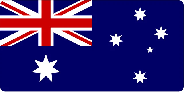 DOPASTICKER Australia Flag Sticker Decal Phone Decal Water Bottle ...