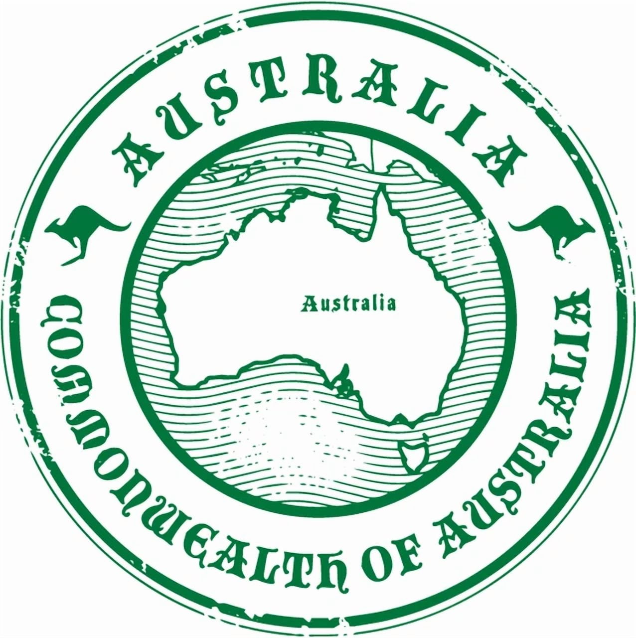 DOPASTICKER Australia Travel Sticker Decal Phone Decal Water Bottle ...