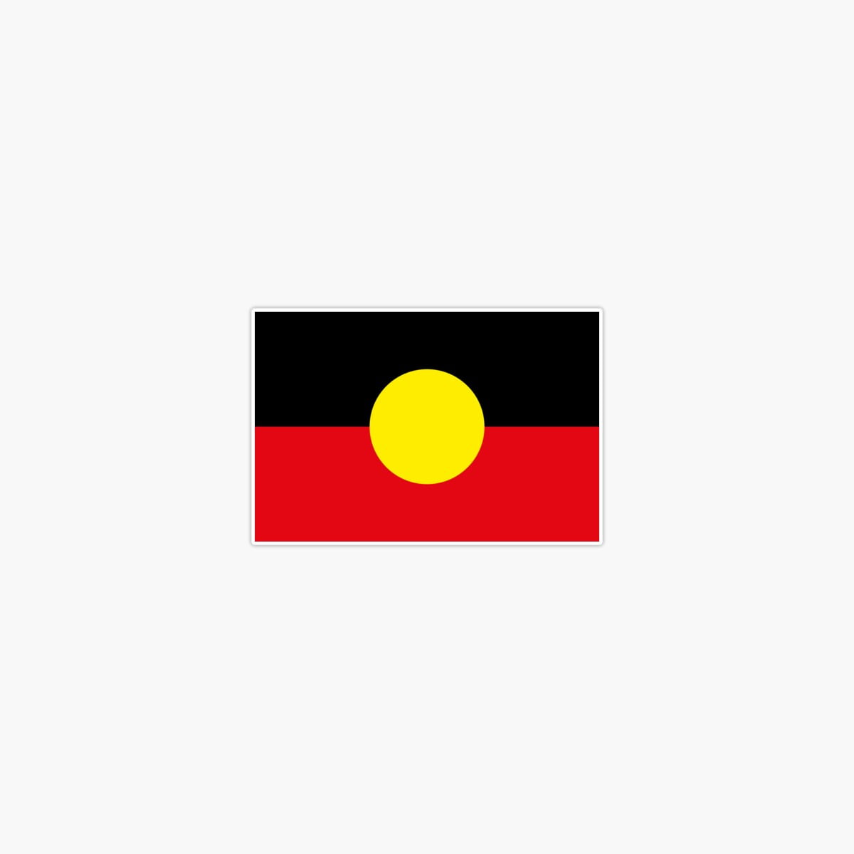 DOPASTICKER Australian Aboriginal Flag Sticker, Phone Sticker Car ...