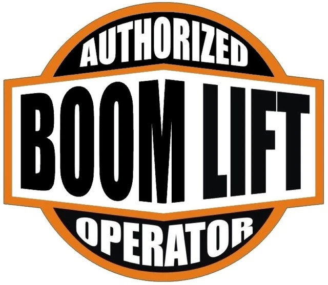 DOPASTICKER Authorized Boom Lift Operator Sticker Decal Phone Decal ...