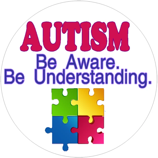 DOPASTICKER Autism Be Aware Be Understanding Sticker Phone Decal Water ...