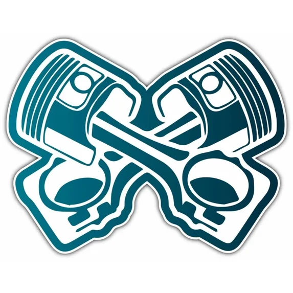 DOPASTICKER Auto Engine Piston Cylinder Motor Tool Car Sticker Decal ...