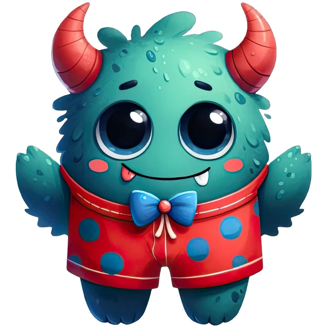 DOPASTICKER Autoaufkleber Lustiges Monster Wetterfester Sticker Phone ...